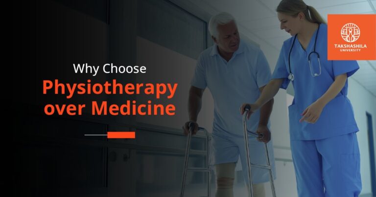 Why Choose Physiotherapy over Medicine? - Takshashila University